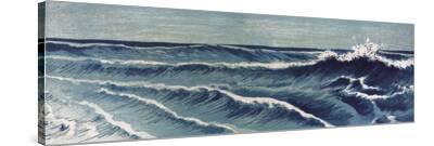 Surface Waves Stretched Canvas Print - Uehara Konen | Art.com