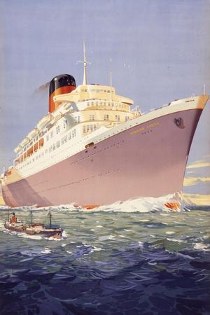 'Union-Castle Liner' Photographic Print | Art.com