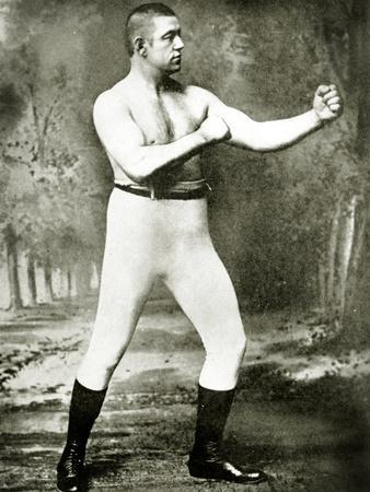 'Unknown Boxer, c.1900' Photographic Print - American Photographer ...