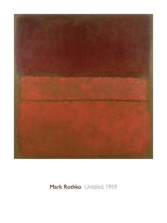 'Untitled, 1959' Giclee Print - Mark Rothko | Art.com