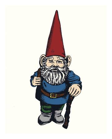 Gnome Art Print - Urban Cricket | Art.com