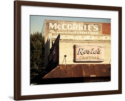 USA, Alabama, Muscle Shoals Area, Florence, Vintage Sign for Rosie's ...