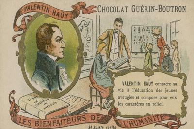 'Valentin Hauy, French Pioneer of Education for the Blind' Giclee Print ...