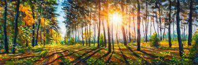 'Gorgeous Spring Forest Landscape' Art Print - Valery Rybakow | Art.com