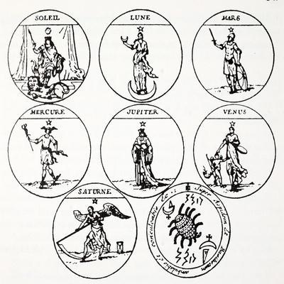 'Various Types of Talismans' Giclee Print | Art.com