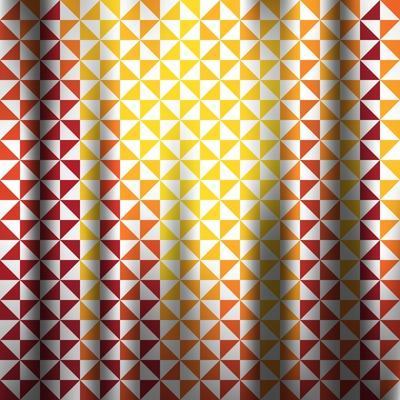 'Creative Retro Triangle Pattern Background Vector' Art Print ...