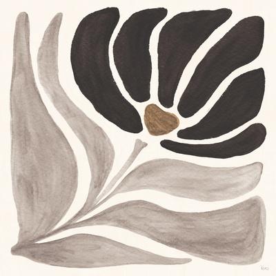 Modern Petals IV Neutral Art Print - Veronique Charron | Art.com