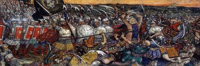 'Bataille De Koulikovo - the Battle of Kulikovo on September 8, 1380 Par Vasnetsov, Viktor ...