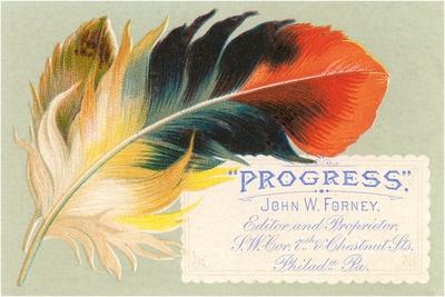 Victorian Multi-Colored Feather Art Print | Art.com