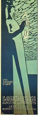 'Vienna Secessionist Poster' Art Print - Alfred Roller | Art.com