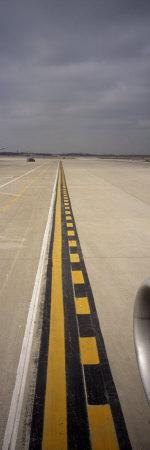 'View of an Airport Runway, O'Hare Airport, Chicago, Cook County ...