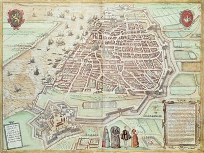 View of Lisbon, 1572, Portugal 16th Century Giclee Print | Art.com