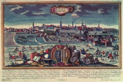 View of the City of Leipzig from the South East, C.1750, Coloured ...
