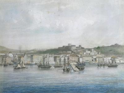 'View of Trieste, 1850, Italy' Giclee Print | Art.com