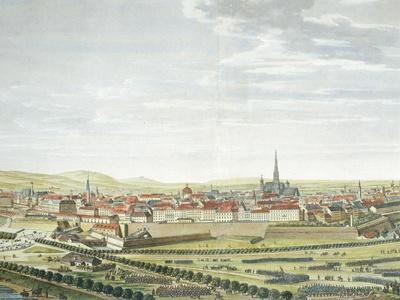 View of Vienna, 1809, Austria Engraving Giclee Print | Art.com