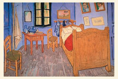'Bedroom at Arles' Art Print - Vincent van Gogh | Art.com
