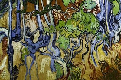 'Tree Roots and Tree Trunks' Giclee Print - Vincent van Gogh | Art.com