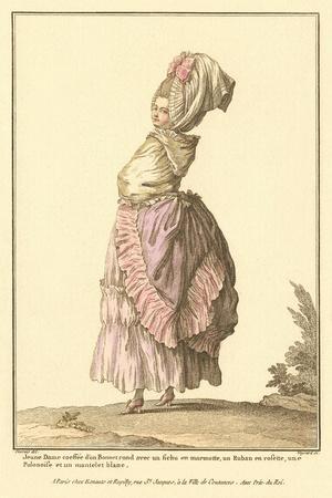 'Vintage French Fashion Illustration' Art Print | Art.com