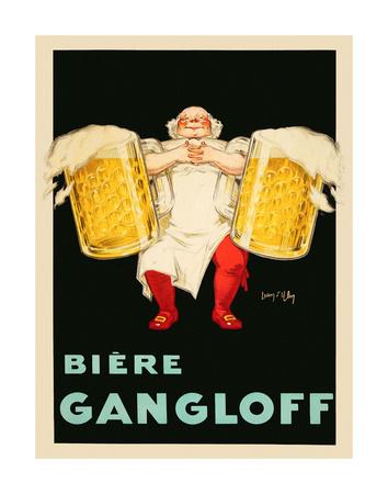 'Biere Gangloff' Art Print - Vintage Posters | Art.com