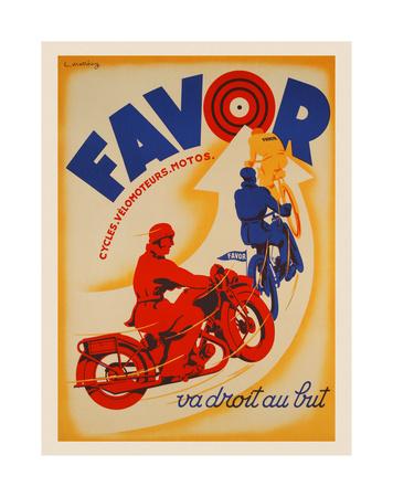 'Favor' Giclee Print - Vintage Posters | Art.com