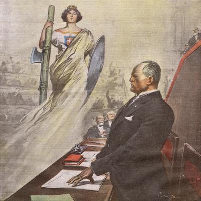 'Mussolini Head of State' Art Print - Vittorio Pisani | Art.com