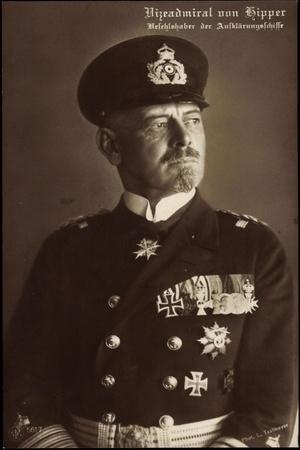 'Vizeadmiral Franz Von Hipper, Erster Weltkrieg' Giclee Print | Art.com
