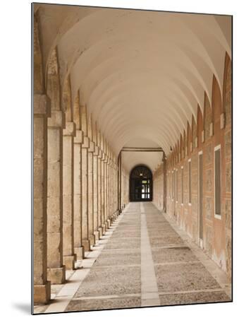 Arched Walkway, the Royal Palace, Aranjuez, Spain Mounted Photographic ...
