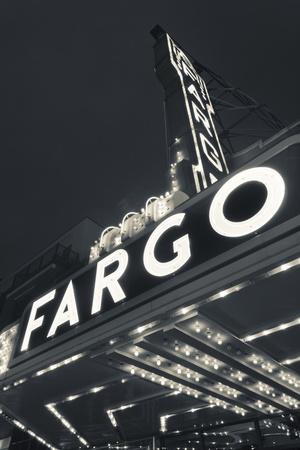 'Fargo Theater Sign, Fargo, North Dakota, USA' Photographic Print ...