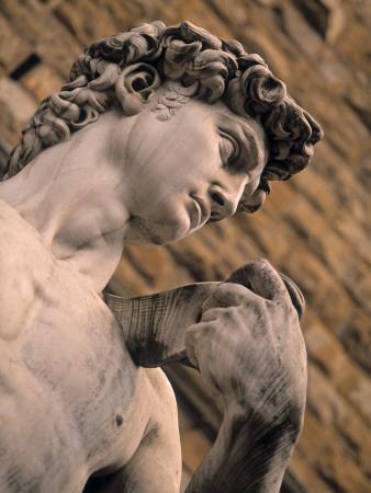 'Statue of David, Piazza Della Signoria, Florence, Tuscany, Italy ...