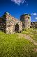 Sweden, Bohuslan, Kungalv, 14th century medieval fortress, Bohus ...
