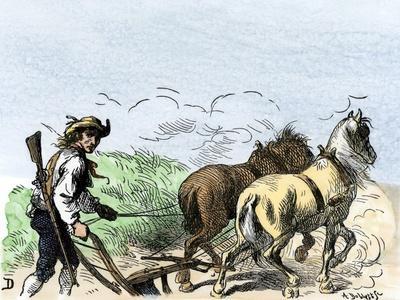 War of Independence or American Revolution (1775-1783): a Farmer of the ...