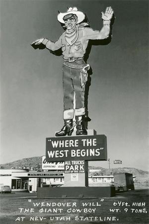 Wendover Will, Giant Cowboy Art Print | Art.com