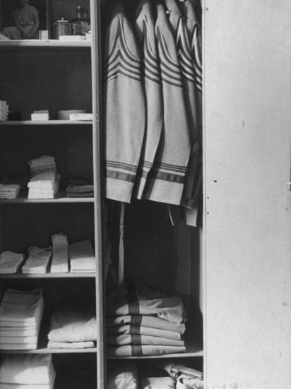 West Point Cadet's Locker Neatly Arranged in Barracks at the US ...
