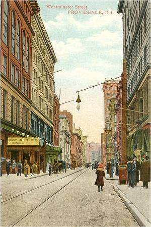 'Westminster Street, Providence, Rhode Island' Art Print | Art.com