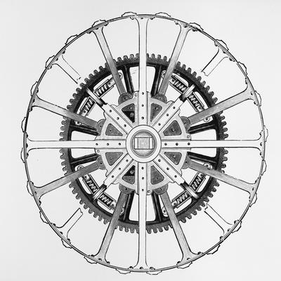 'Wheel Engraving' Giclee Print | Art.com