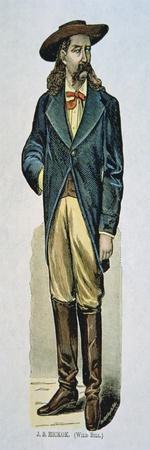 Wild Bill Hickok (1837-76) Giclee Print | Art.com