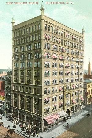 'Wilder Block, Rochester, New York' Art Print | Art.com