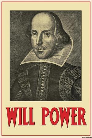 'Will Power' Art Print | Art.com