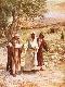 'Jesus Appearing to Two Disciples on the Road to Emmaus' Giclee Print - William Brassey Hole ...