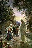 'Jesus Appearing to Two Disciples on the Road to Emmaus' Giclee Print - William Brassey Hole ...