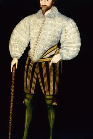 Portrait of Sir Francis Drake, 1594 Giclee Print - William Larkin | Art.com