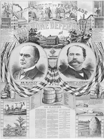 'William Mckinley Election Poster' Giclee Print | Art.com
