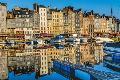 'Colorful morning waterfront reflections, Inner Harbor, Honfleur ...