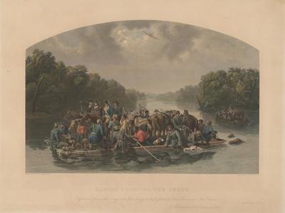 'Marion Crossing the Pedee, 1852' Giclee Print - William Tylee Ranney ...