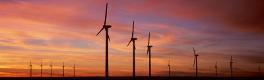 'Wind Turbine in the Barren Landscape, Brazos, Texas, USA' Photographic ...