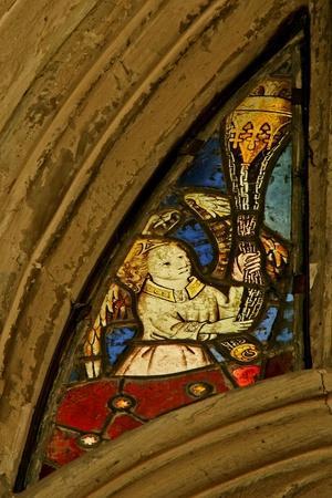 'Window N2 Depicting an Angel with a Censer' Giclee Print | Art.com