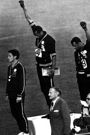 1968 Olympics Black Power Poster