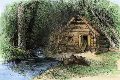 Woman Crying in Front of Her Wooden Box falling into Ruin, United ...