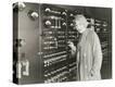 Woman Taking a Tour of 1930s Recording Studio Photo | Art.com