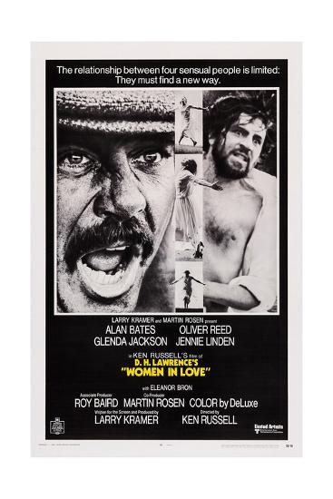Women In Love Oliver Reed Alan Bates 1969 Art Print